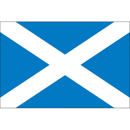 2x3' Nylon Scotland Saint Andrews Cross Flag
